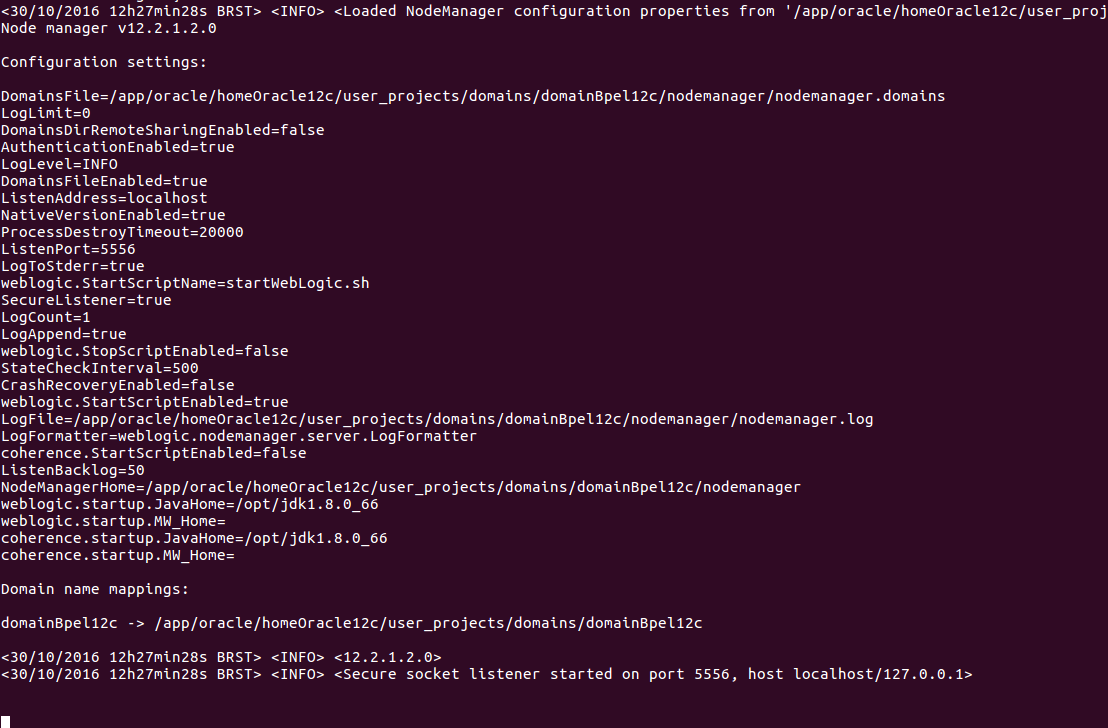 Installing Oracle Soa Suite 12c Part 6 Configuring O Domain Uanscarvalho